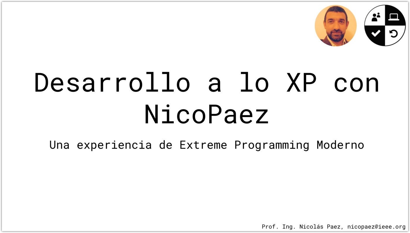 Blog de NicoPaez – Ingeniería de Software, Docencia y Programación